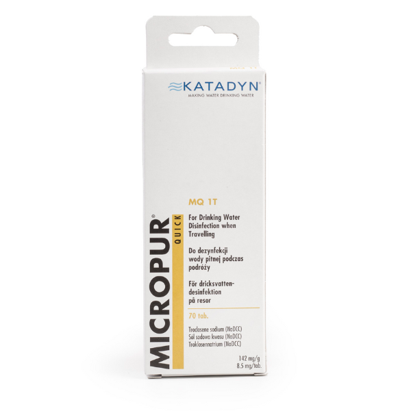 Katadyn Micropur Quick Tablets - 50 DAYS